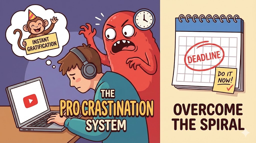 Inside the Mind of a Procrastinator: The Monkey & The Monster